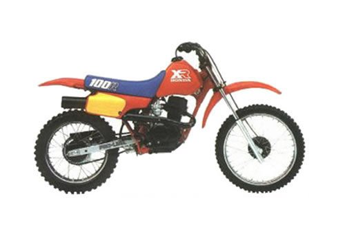 Honda XR80R XR100R service manual repair 1985-1997 XR80 XR100 ...