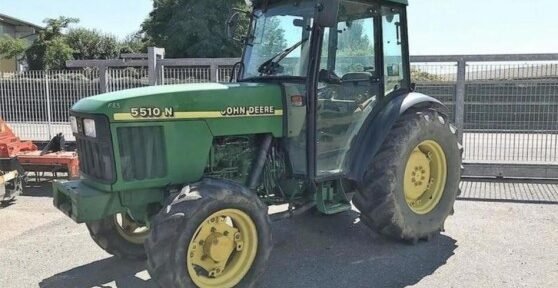 John Deere 5310n & 5510n Narrow Tractors Operators Manual - Workshop ...